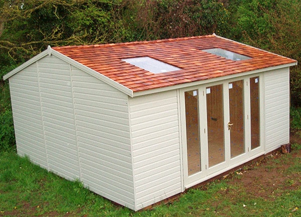 insulated garden office